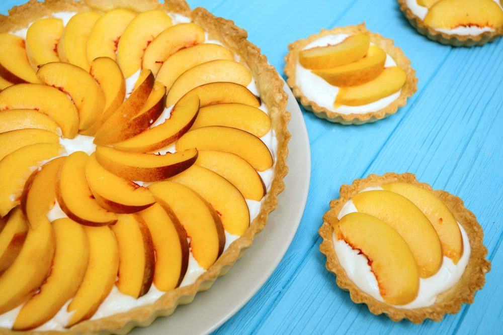 Lowcountry Peaches and Cream Pie - Edisto Island